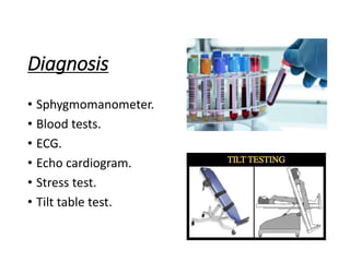 Hypotension - a basic level presentation | PPTX