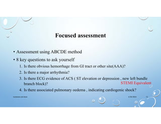 Fluid resuscitation,Hypovolemic shock ,Major hemorrhage | PPT