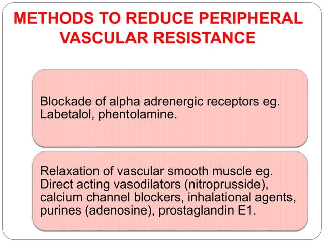 Hypotensive anesthesia | PPTX