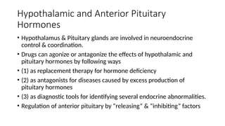 Comprehensive Analysis of Hypothalamic and Pituitary Gland Functions ...