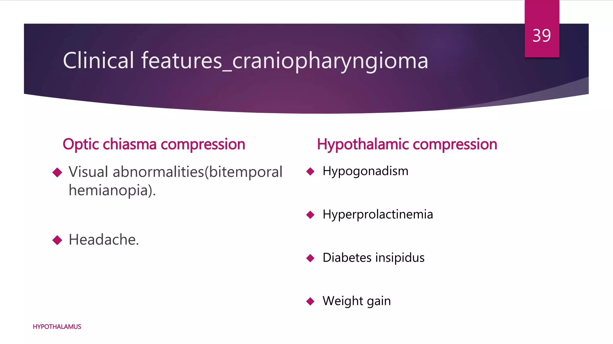 Hypothalamus | PPTX