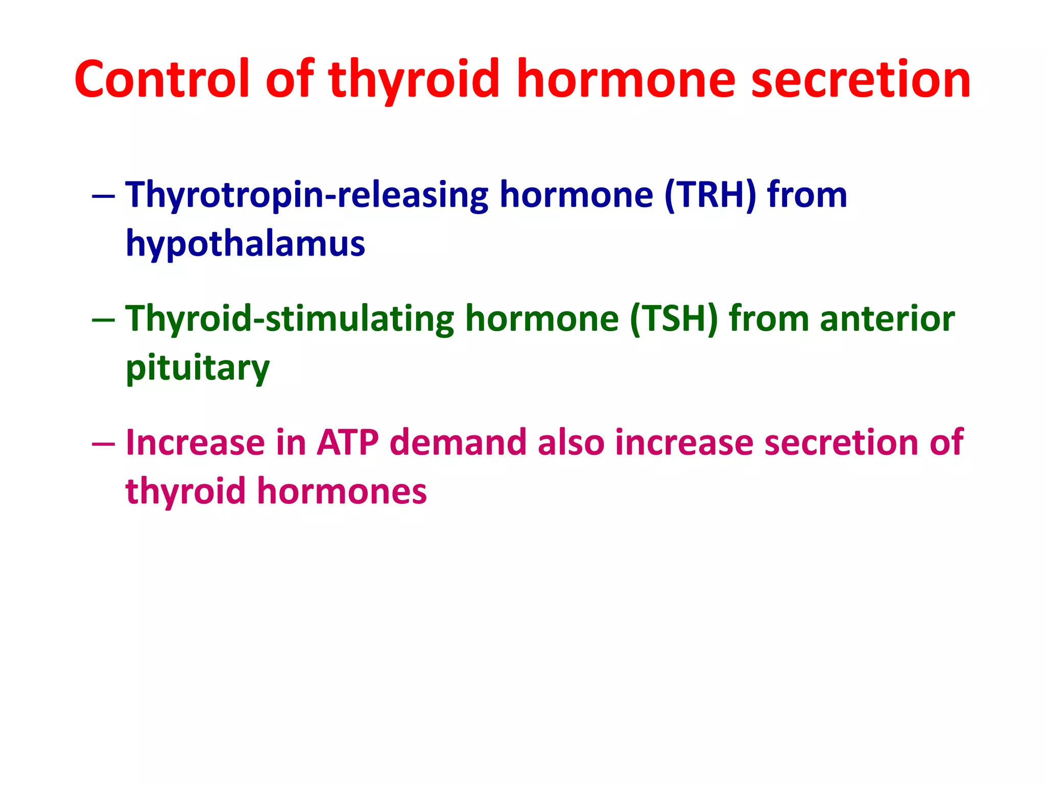 Hypothalamus pituitary-thyroid | PPTX