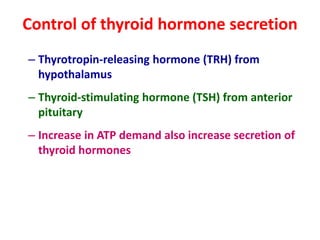 Hypothalamus pituitary-thyroid | PPTX