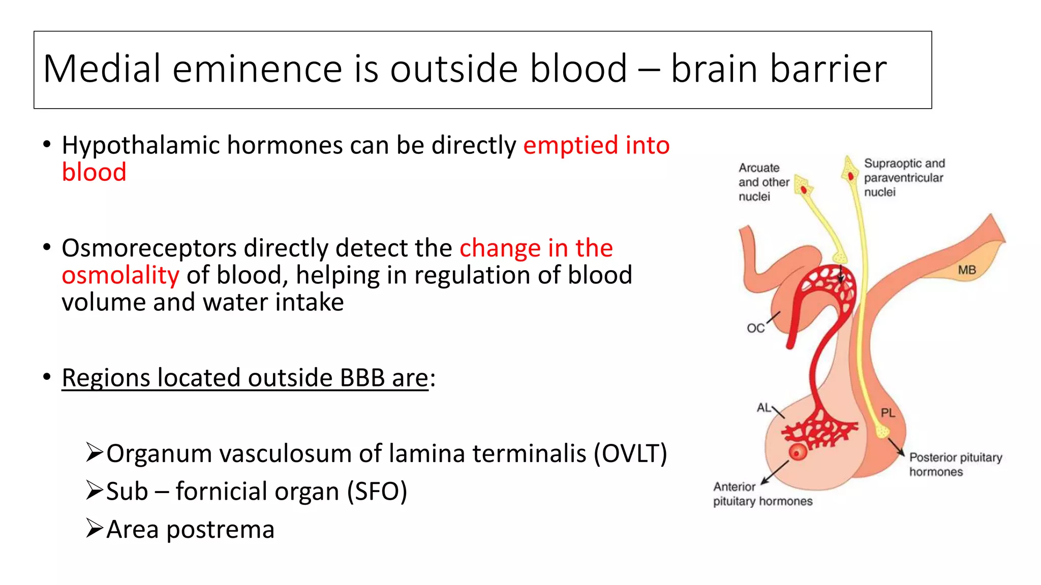 Physiology of hypothalamus | PPTX