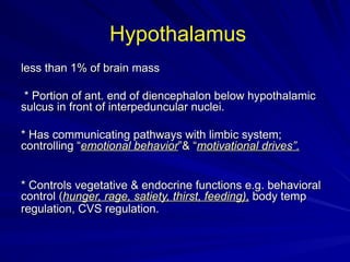Hypothalamus and Pituitary MBBS II 2024.ppt