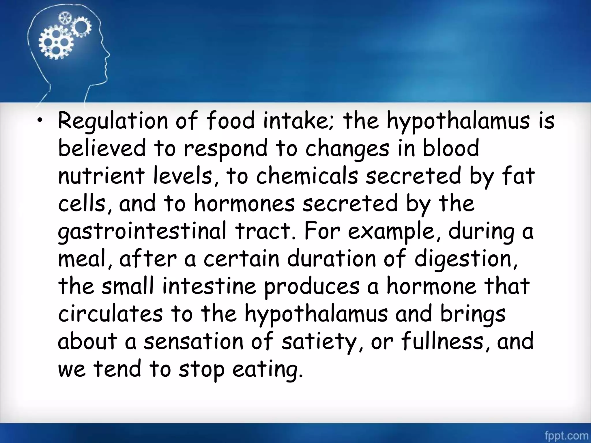 Hypothalaums & limbic system | PPT