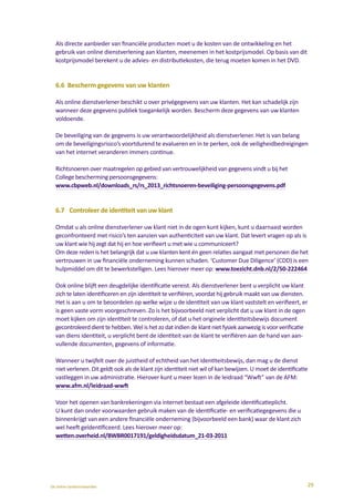 Hypotheekbond - Handboek AFM online dienstverlening | PDF