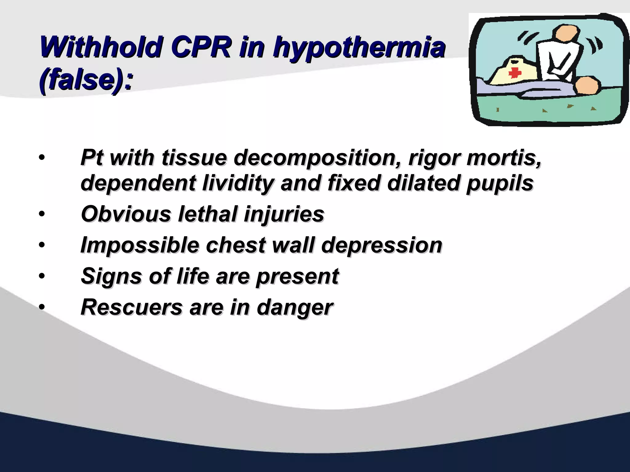 Hypothermia | PPT