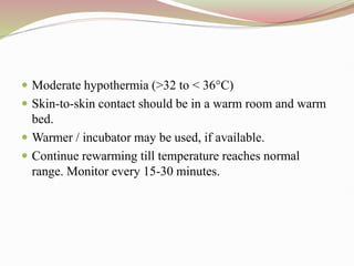 hypothermia for bsc nursing students..... | PPTX