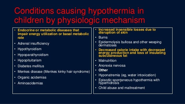Hypothermia Causes Signs Symptoms Stages Treatment