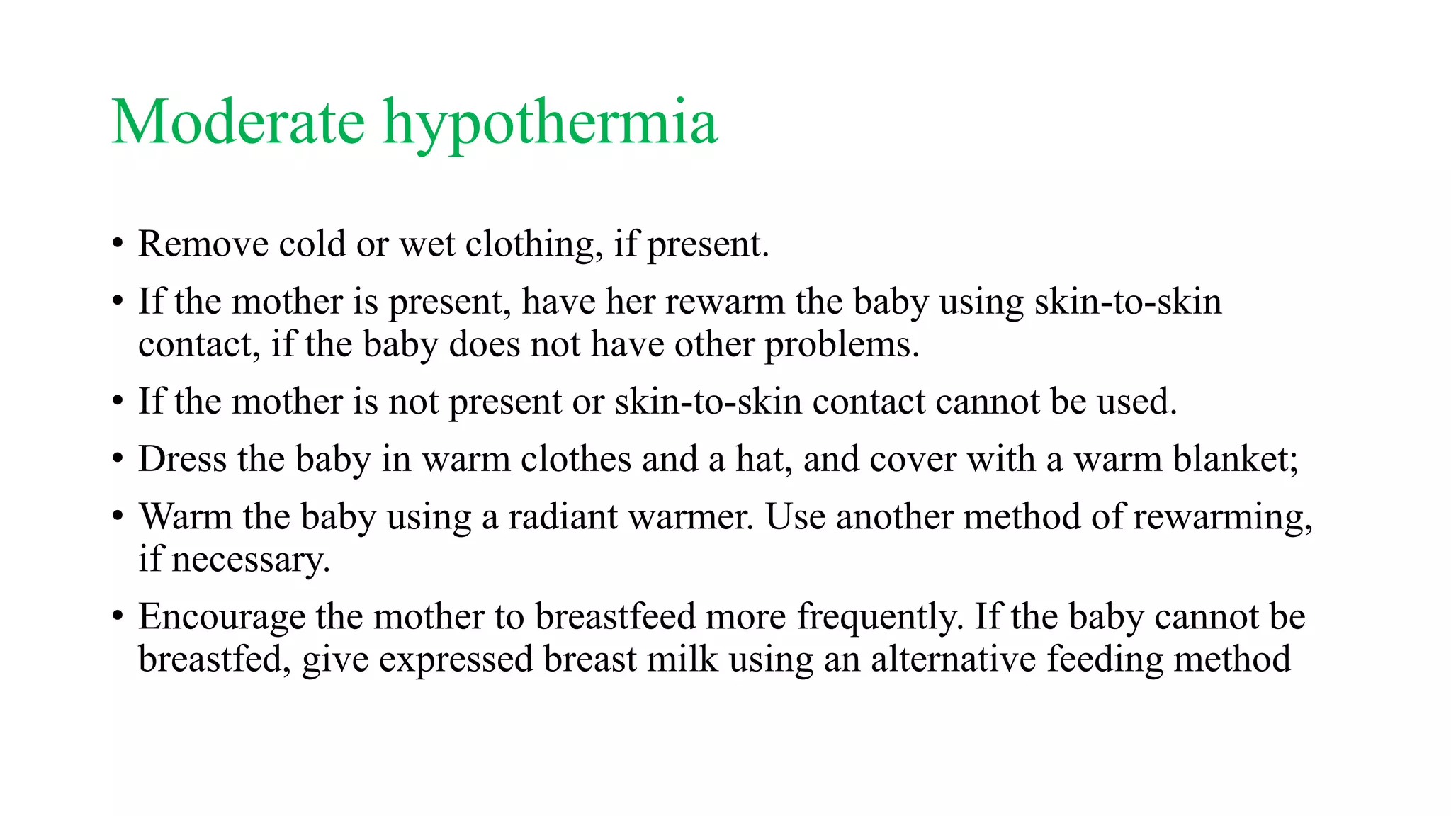 Hypothermia with its management | PPTX