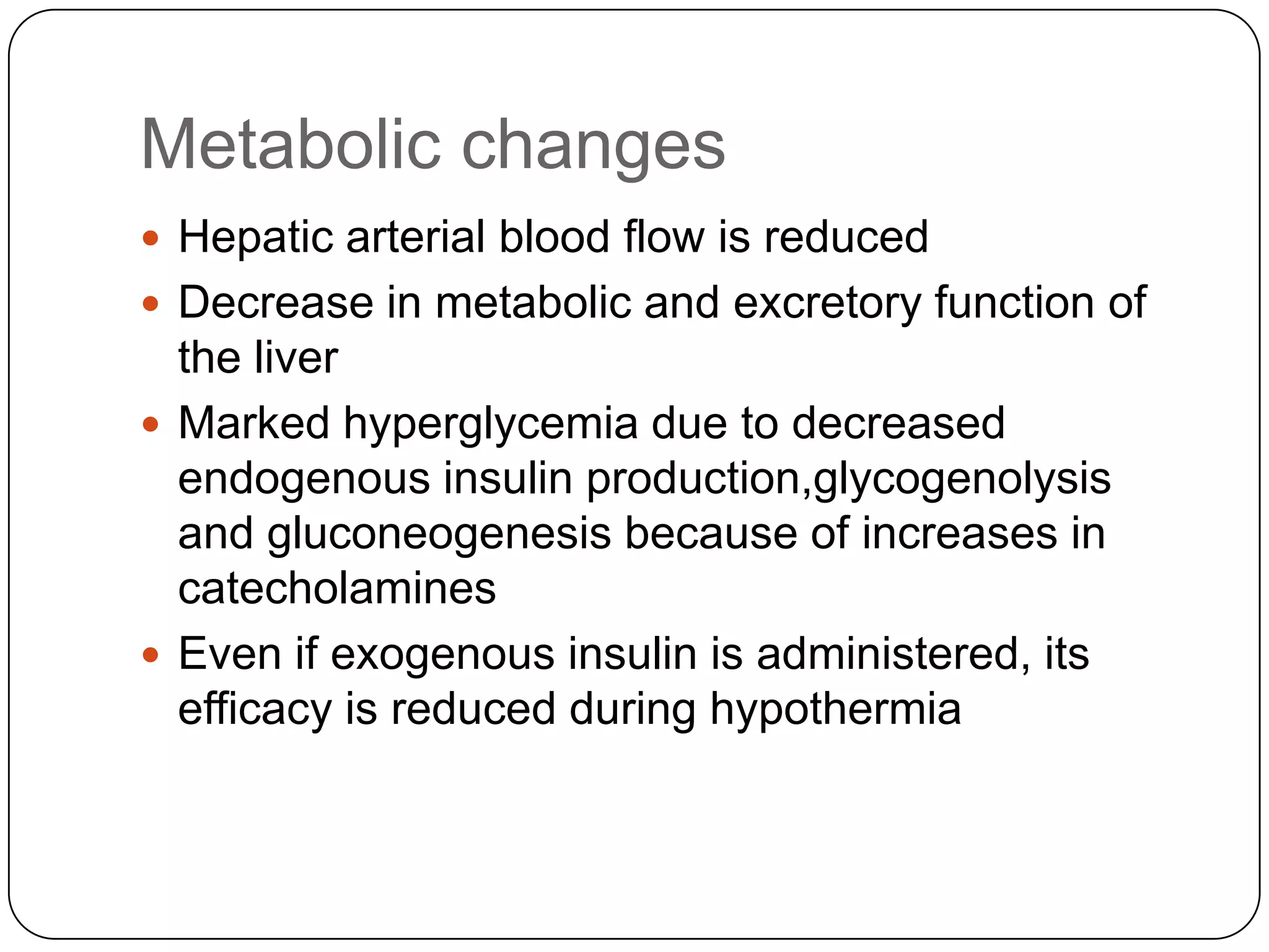 Hypothermia and dhca | PPTX