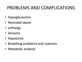 some common problems with neonates | PPTX