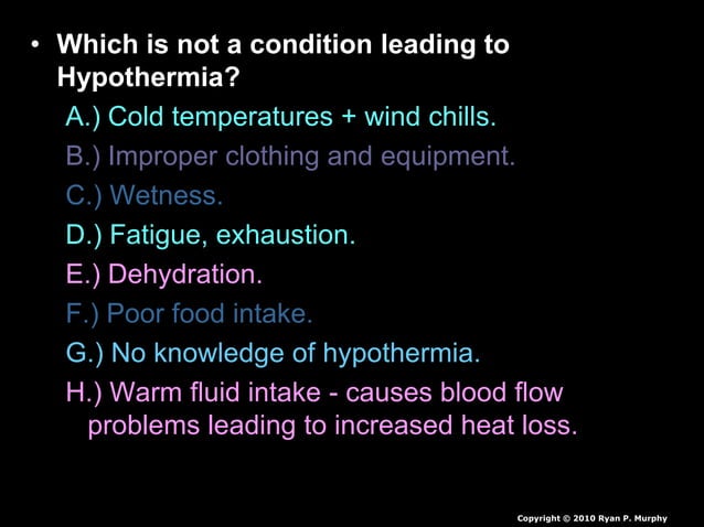 Hypothermia and Hyperthemia Lesson PowerPoint, Thermoregulation | PPTX ...