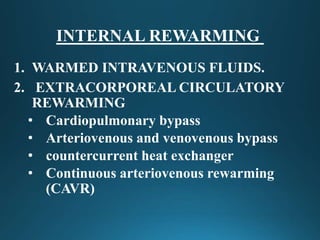 Hypothermia in Trauma Victims:- complication and its prevention | PPTX