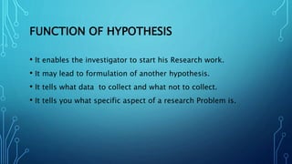 Hypotheses Presentation (2).pptx What is hypothesis | PPT