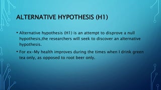 Hypotheses Presentation (2).pptx What is hypothesis | PPT