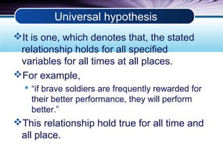 Hypothesis | PPT