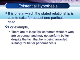 Hypothesis | PPT