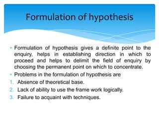 Hypothesis | PPTX
