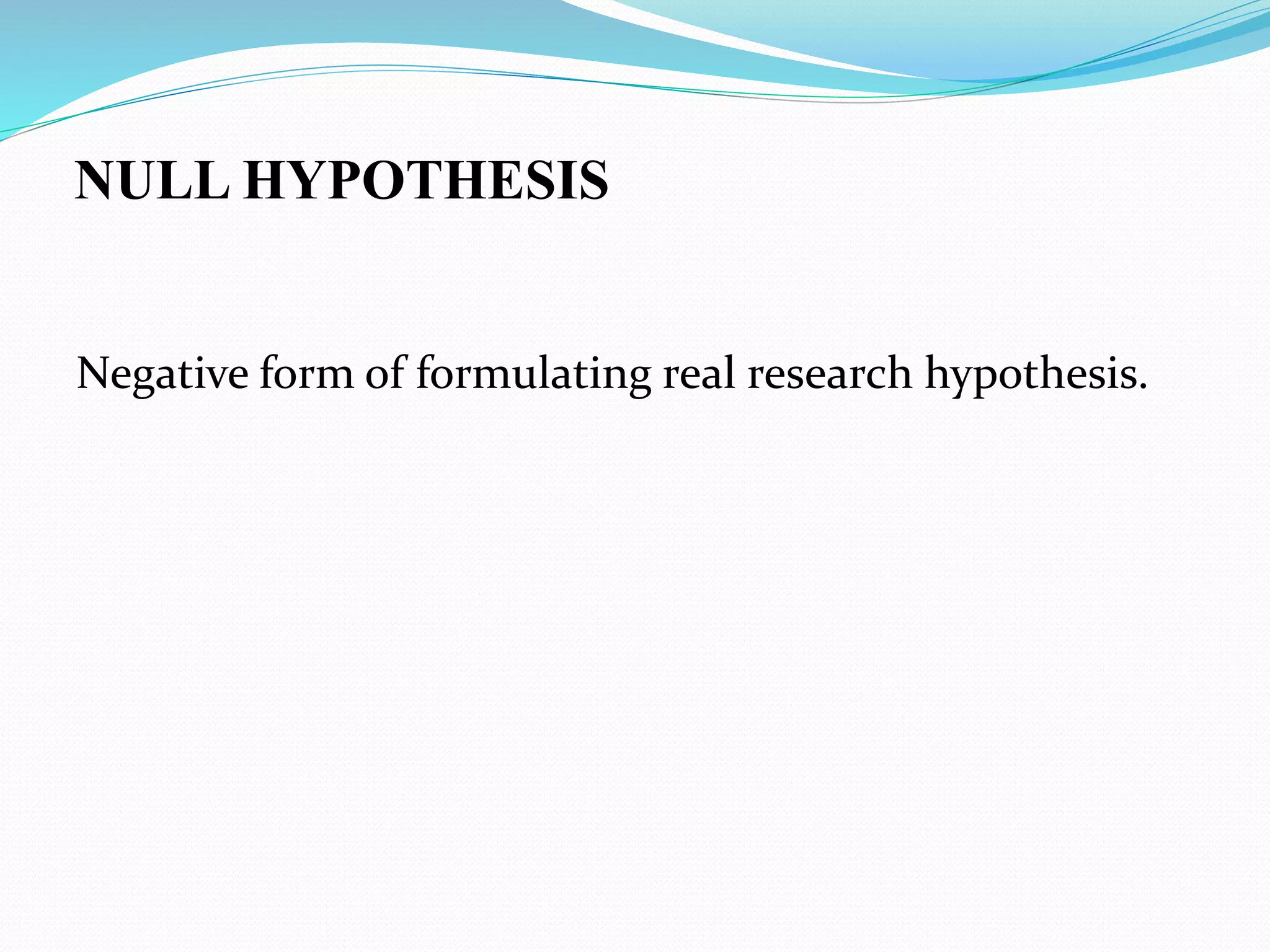 Hypothesis | PPTX