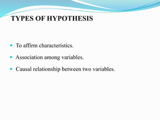 Hypothesis | PPTX