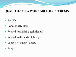 Hypothesis | PPTX