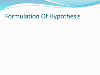 Hypothesis | PPT