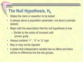 Hypothesis 151221131534 | PPT