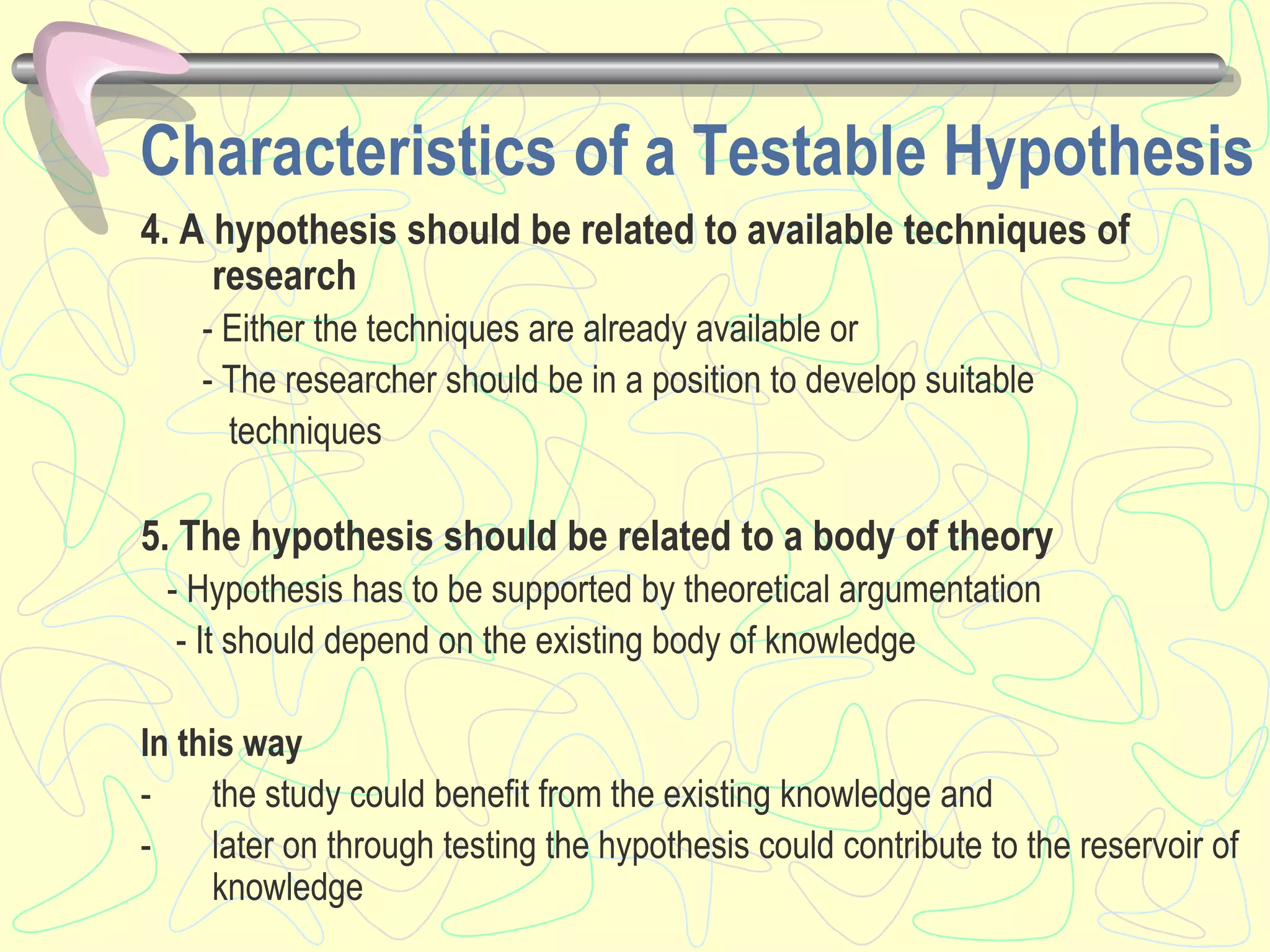 Hypothesis | PPTX