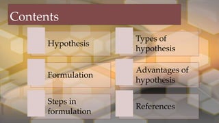 Hypothesis | PPTX