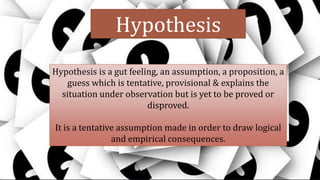 Hypothesis | PPTX
