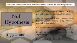 Hypothesis | PPTX