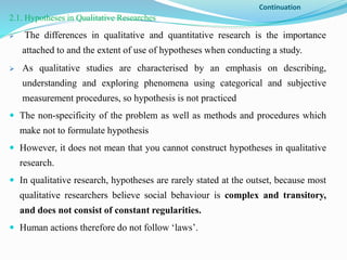 Hypothesis | PPT