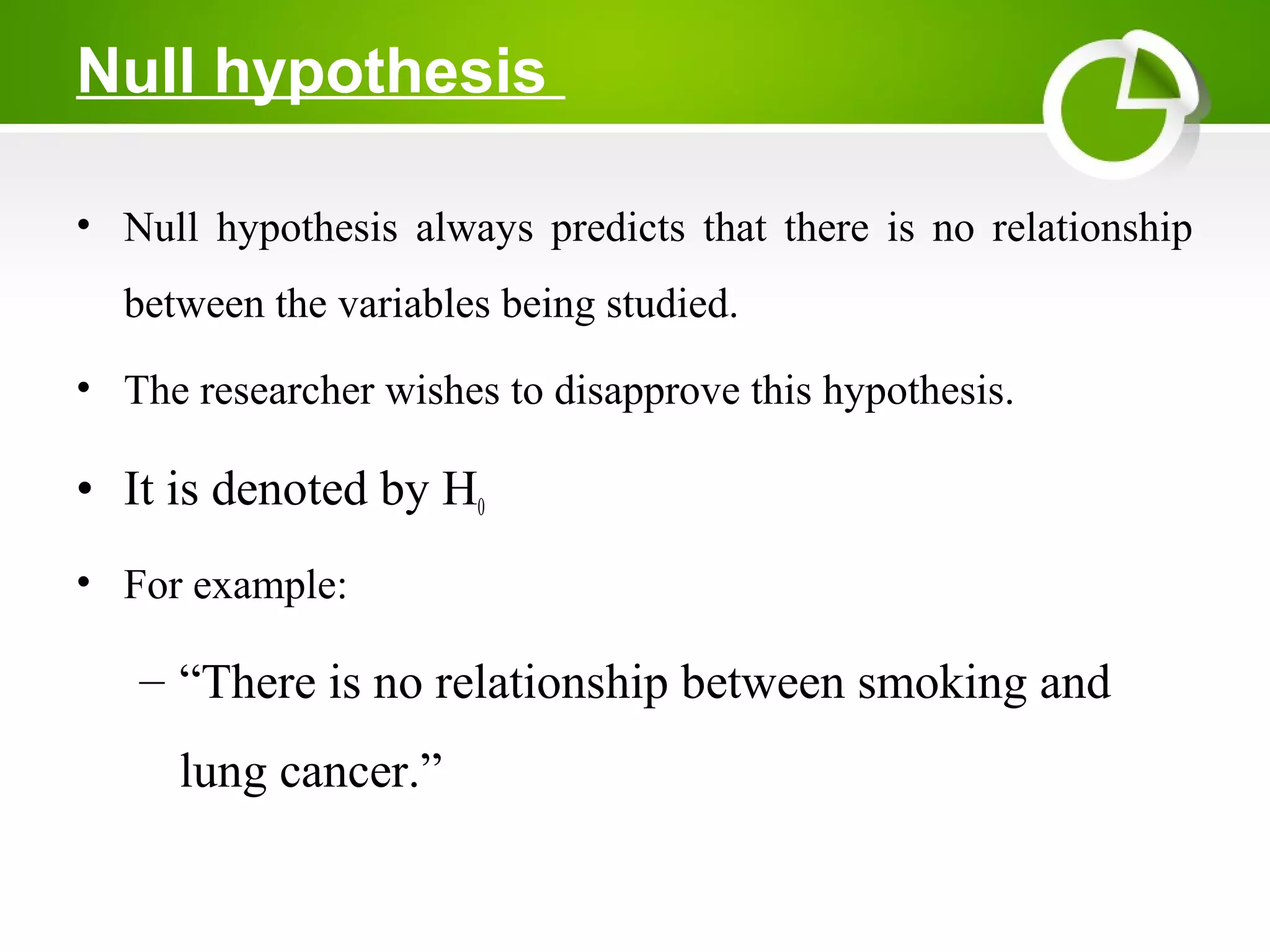 Hypothesis | PPT | Science