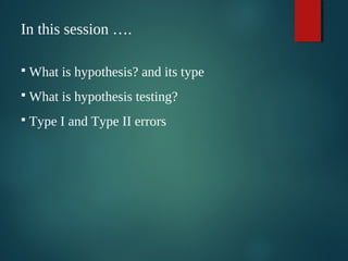 Hypothesis | PPT