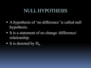 Hypothesis | PDF