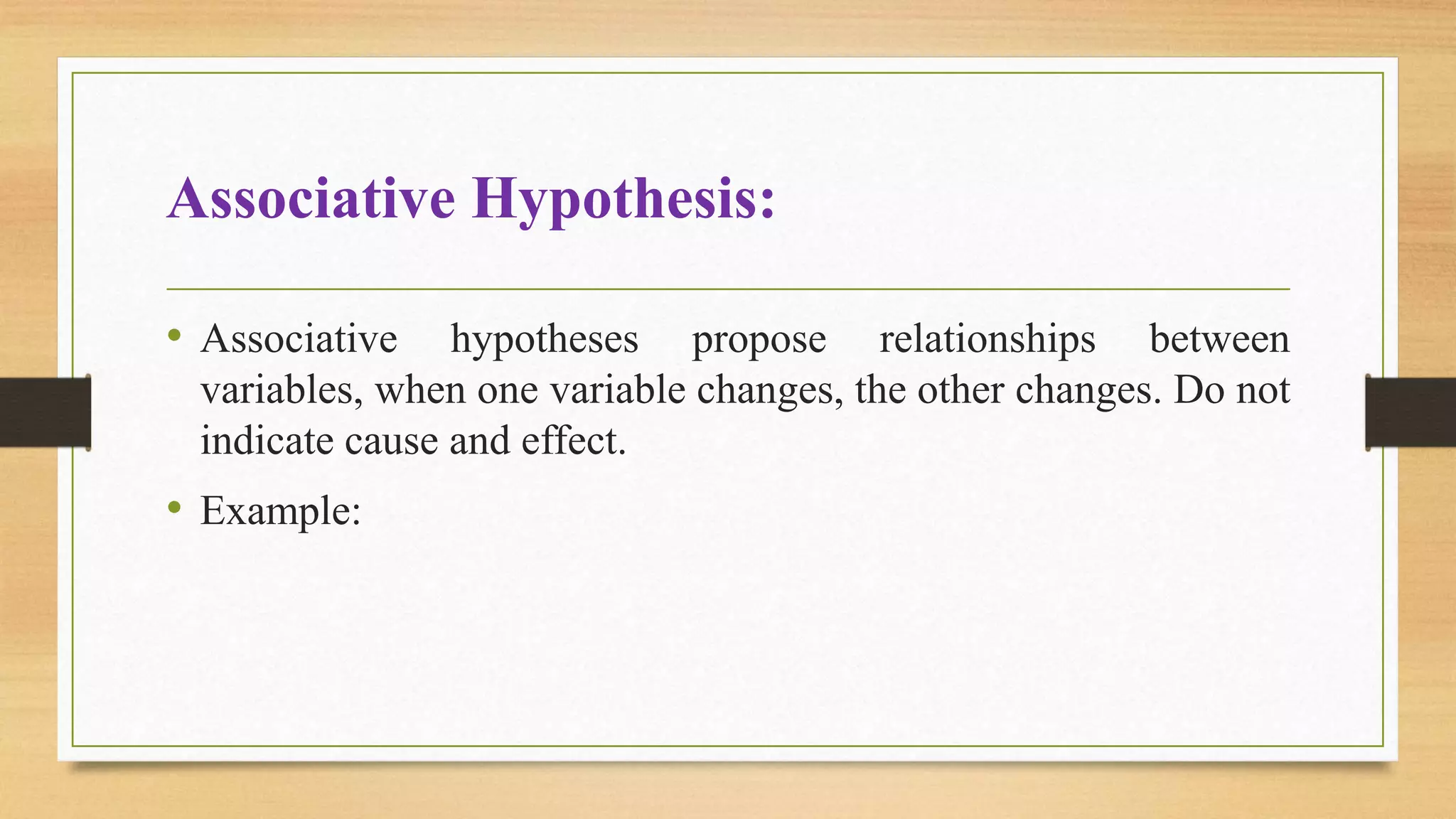 Hypothesis PPT | PPTX