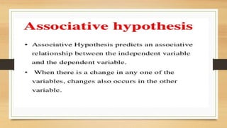 Hypothesis PPT | PPTX