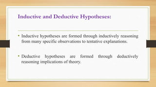 Hypothesis PPT | PPTX