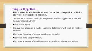 Hypothesis PPT | PPTX