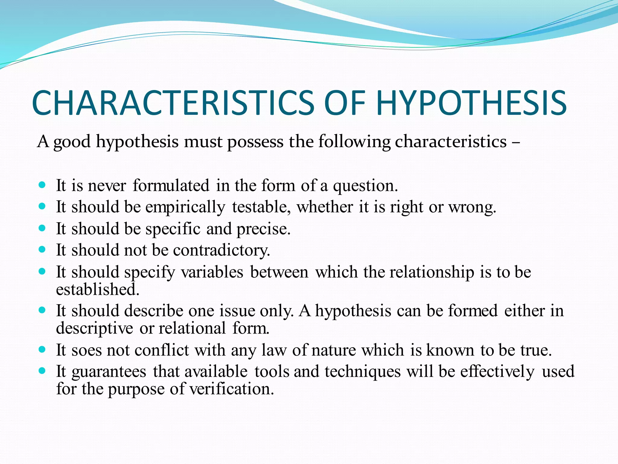 'Hypothesis' | PDF | Physics | Science