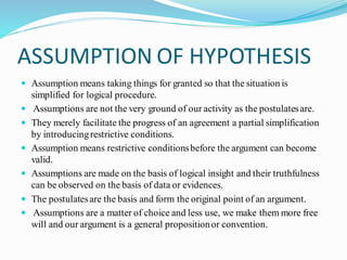 'Hypothesis' | PDF | Physics | Science
