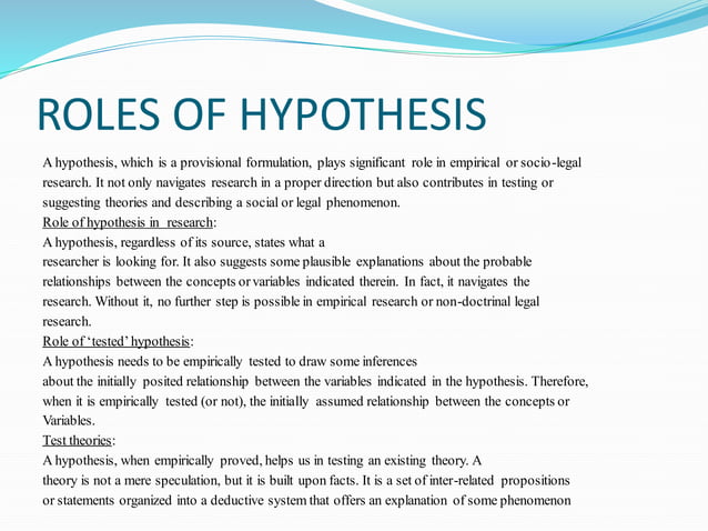 'Hypothesis' | PDF | Physics | Science
