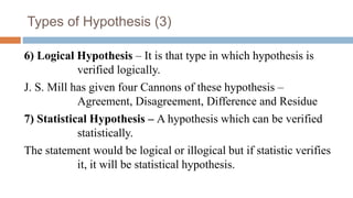 Hypothesis – Meaning, Definition, Importance, Characteristics and Types ...
