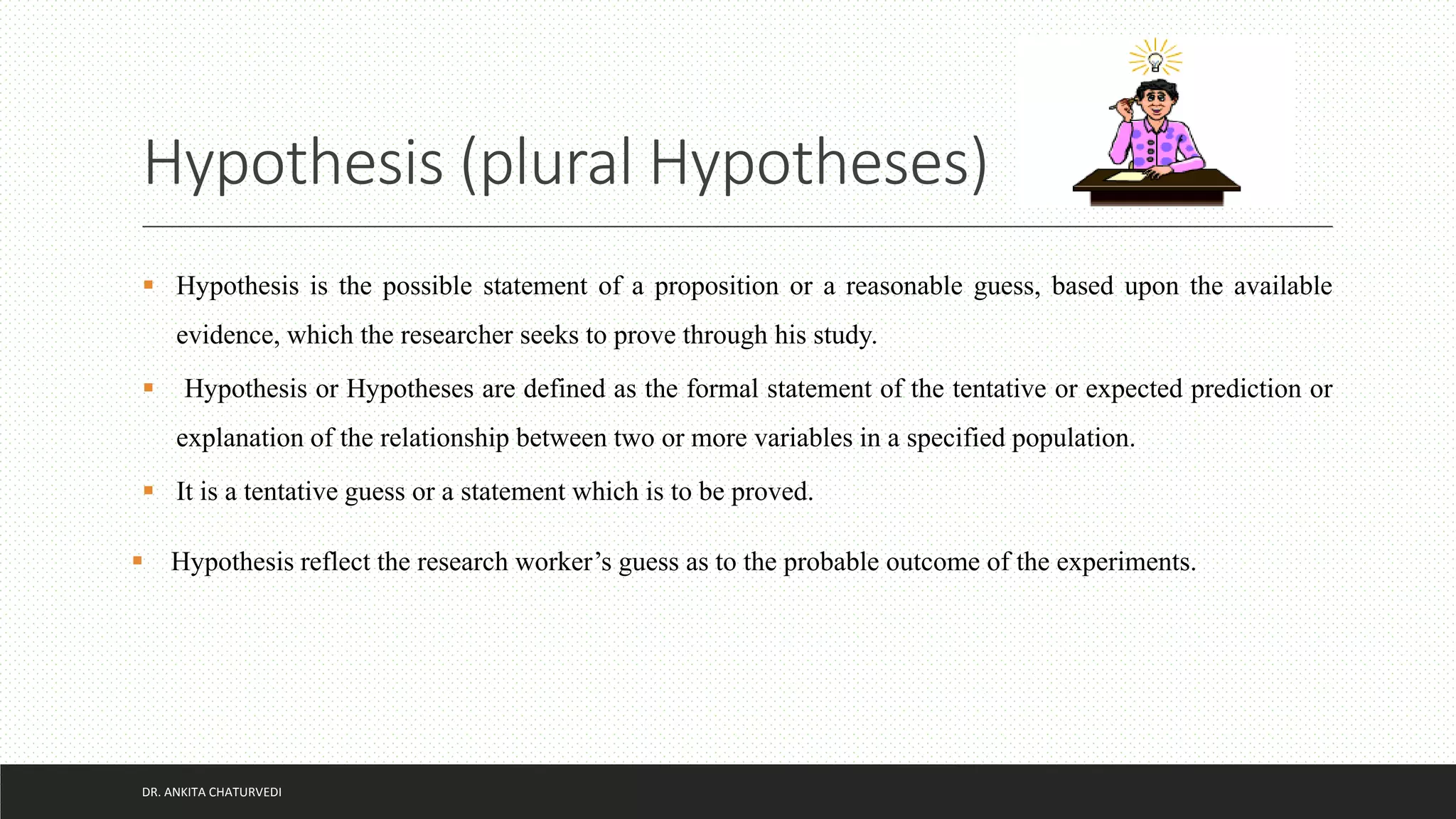 Hypothesis | PPTX