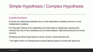 Hypothesis | PPTX