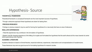 Hypothesis | PPTX