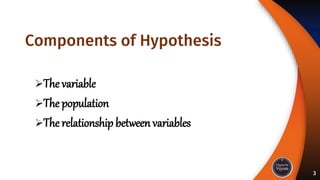 Hypothesis | PPTX