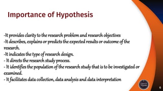 Hypothesis | PPTX